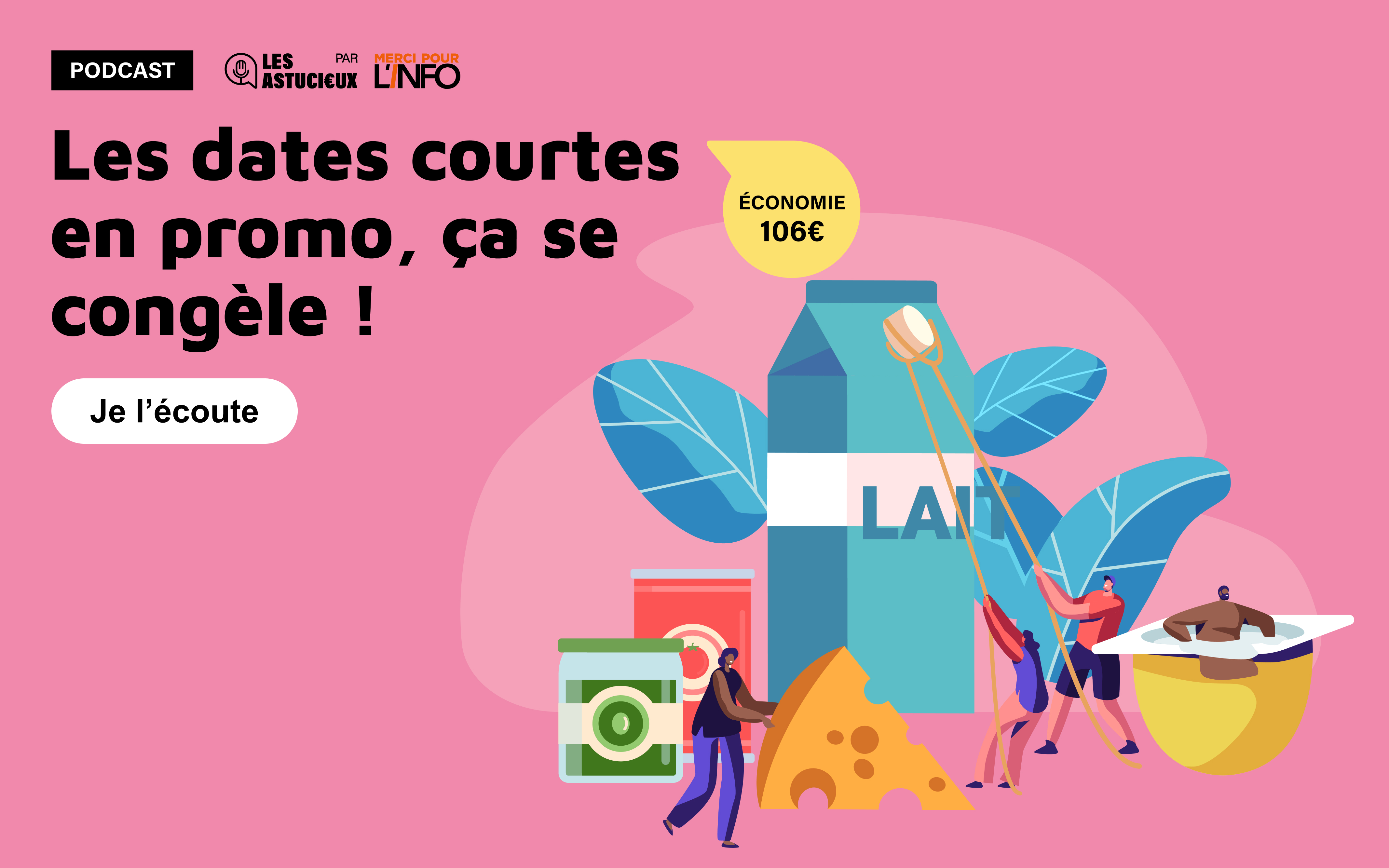 Les dates courtes en promo, ça se congèle ! | Merci pour l’info